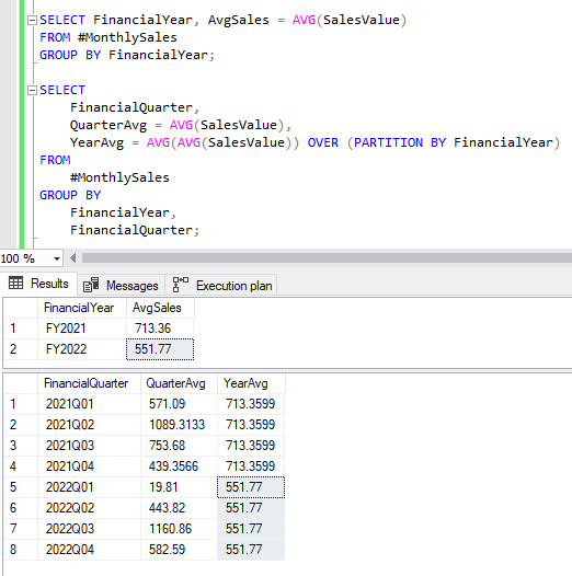 Mixing Grouping and Window Functions – Andy Brownsword