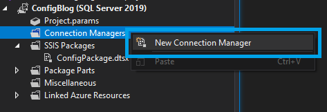 Building SSIS Project Configuration – Andy Brownsword