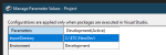 Managing SSIS Parameters in Visual Studio – Andy Brownsword