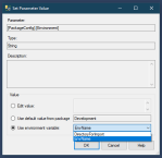 Configuring SSIS with Environment Variables – Andy Brownsword