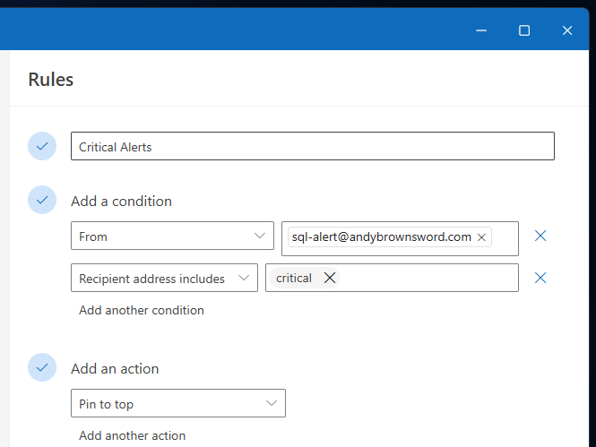 Streamlining Email Alerts with Sub-addressing – Andy Brownsword